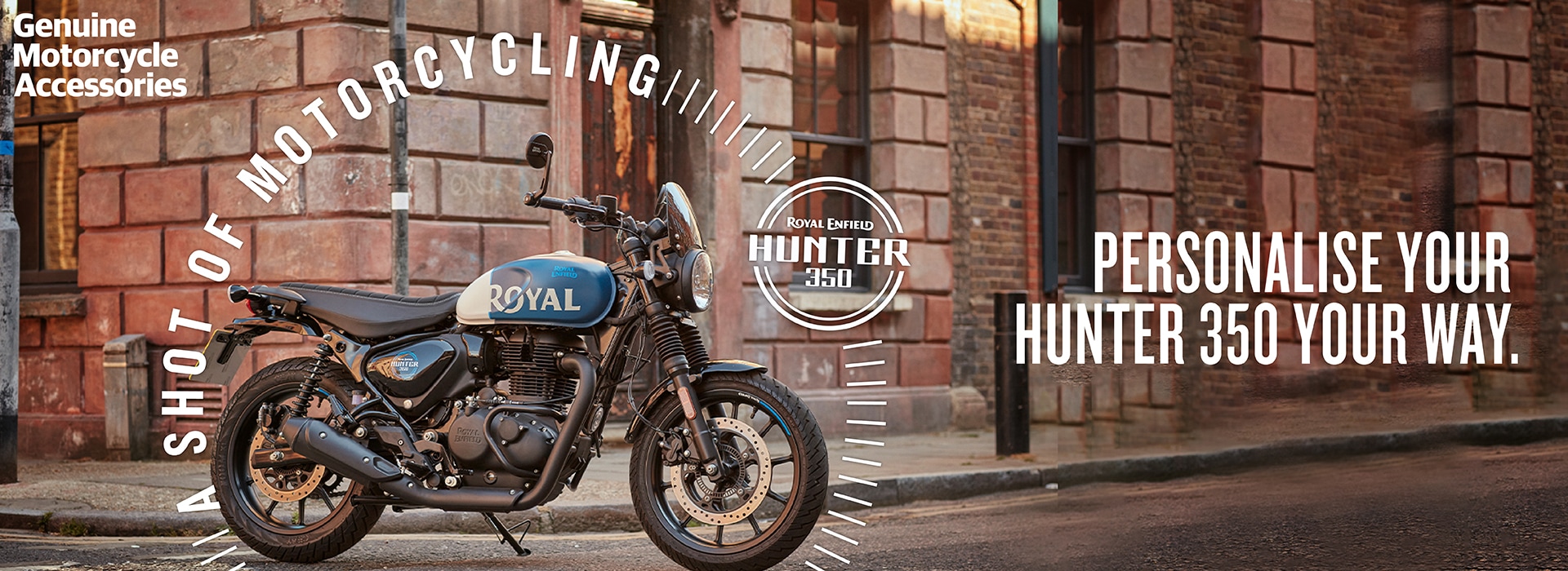 Genuine Motorcycle Accessories for Hunter 350 Motorcycles | Royal ...