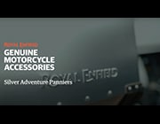 Silver Adventure Panniers | Royal Enfield