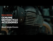 Black Intake Covers | Royal Enfield