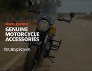 Buy Royal Enfield Touring Screen For Meteor | Royal Enfield USA