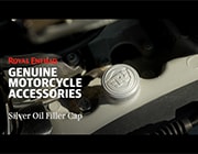 Silver Oil Filler Cap | Royal Enfield