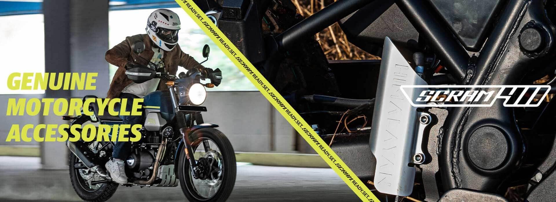 Scram 411 Genuine Motorcycle Accessories | Royal Enfield