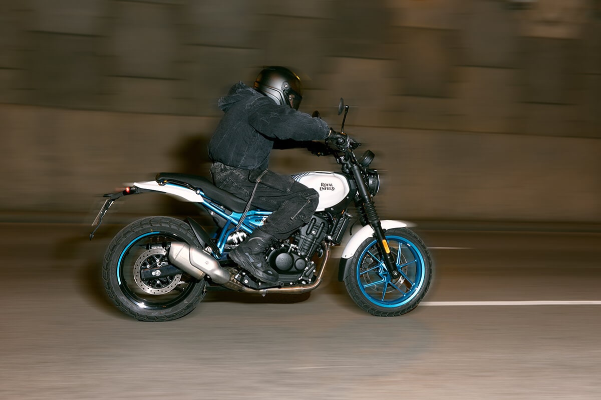 Royal Enfield Guerrilla 450 Motorcycle Price, Colours & Images in UK