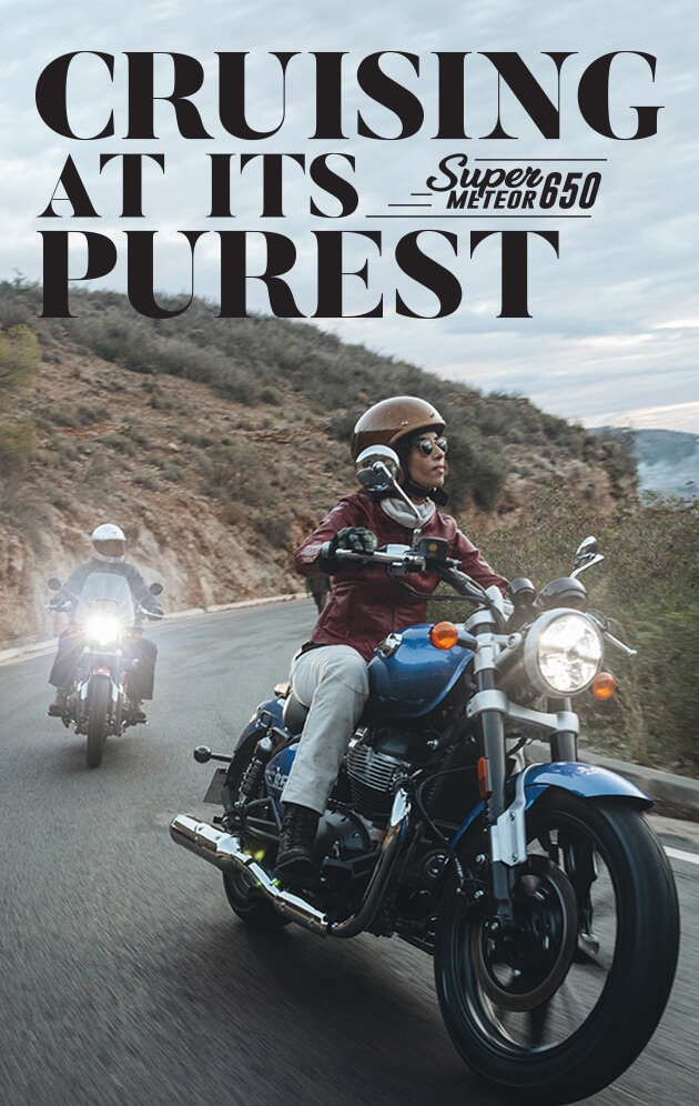 Super Meteor 650 prijs, kilometers en kleuren in Nederland | Royal Enfield